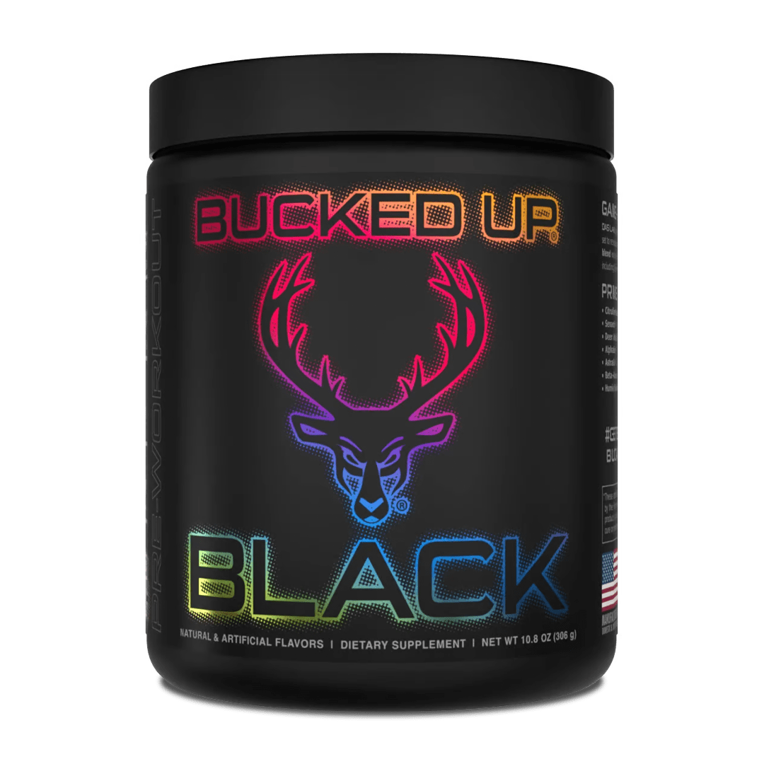 Bucked Up Black Pre-workout By Bucked Up... – Get Yok'd Nutrition