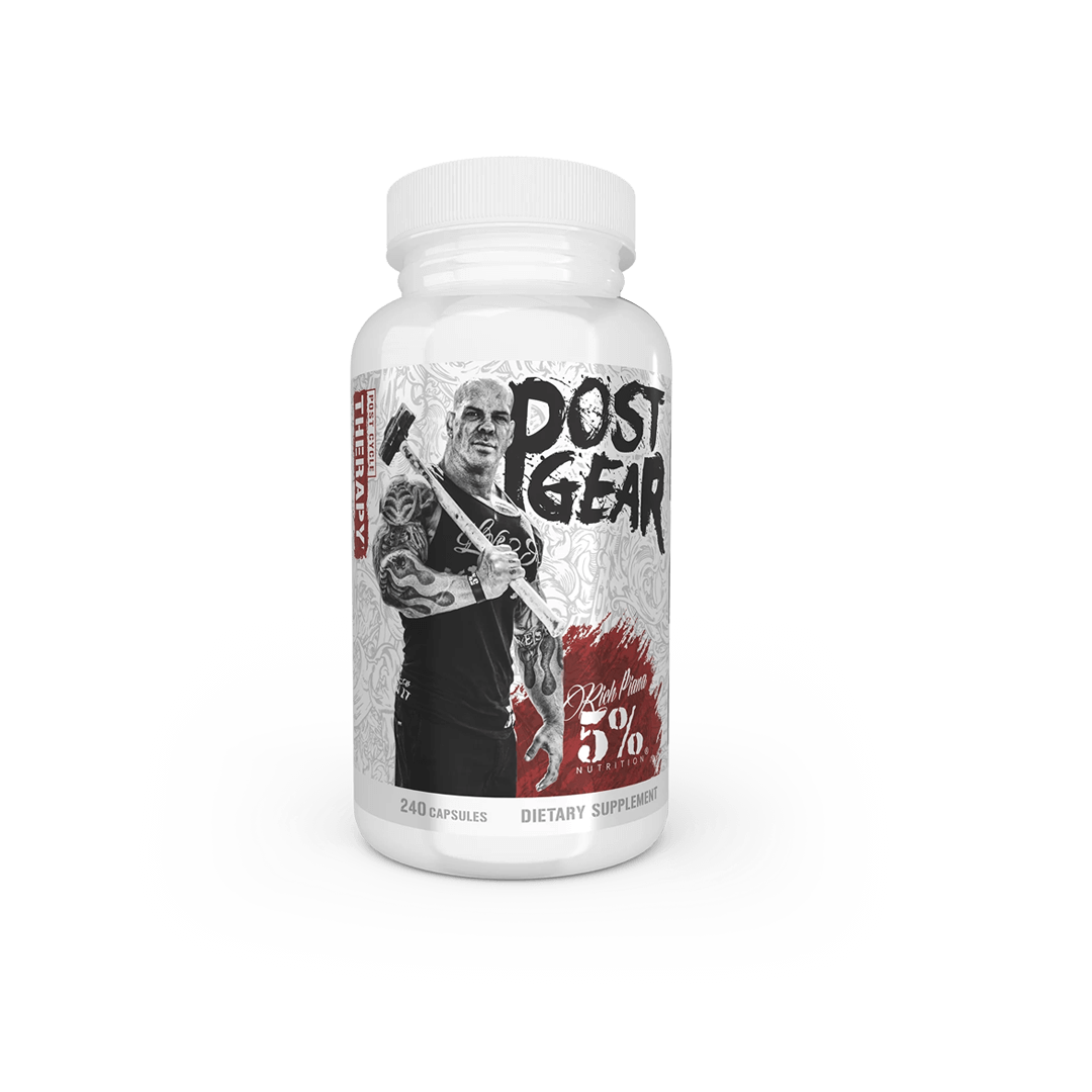 5% Nutrition - POST GEAR w/TURK Legendary Series - 240 Capsules – Get ...