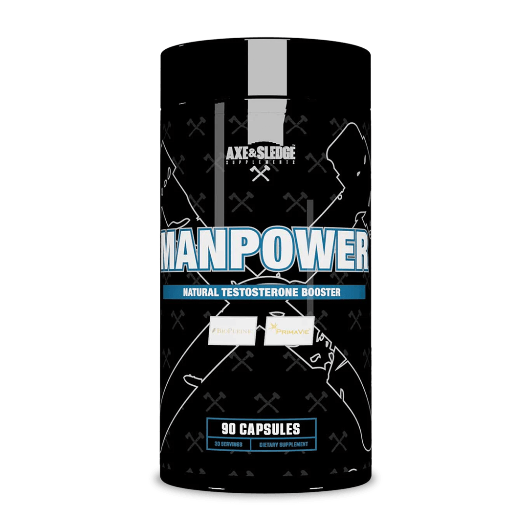 Axe & Sledge - MANPOWER v2 - 90 Capsules – Get Yok'd Nutrition