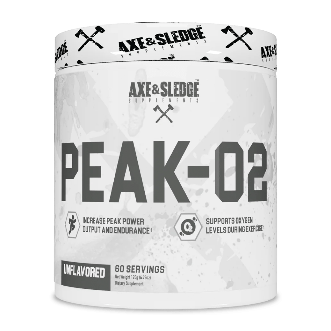 Peak-o2 Supplement By Axe & Sledge | Same-day Shipping & Low Prices ...