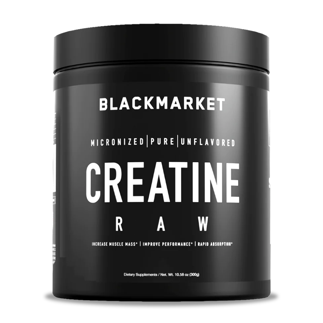 BlackMarket Labs - Creatine Monohydrate Powder - 60 Servings - Unflavo ...