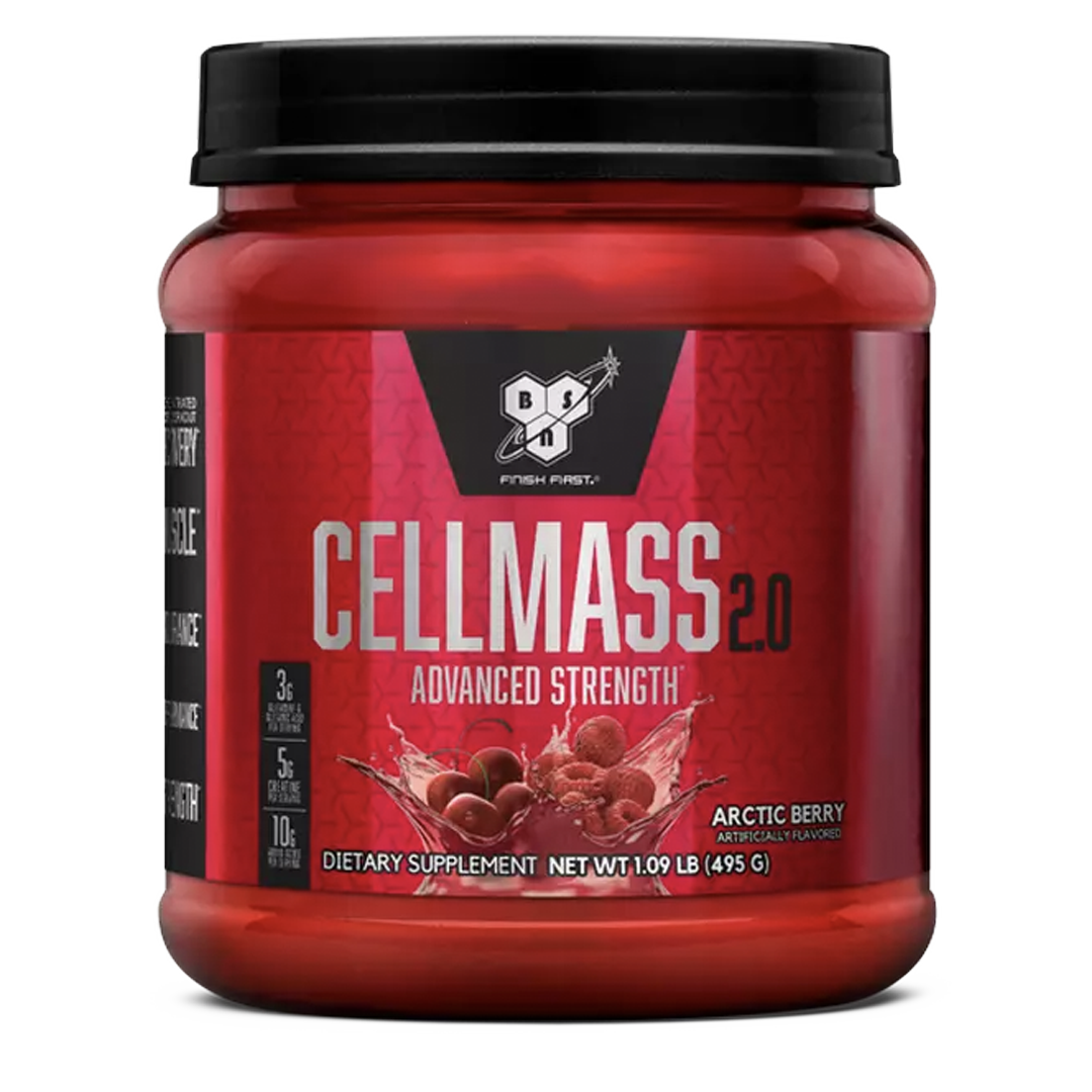 BSN - CELLMASS 2.0 - 25 Servings Artic Berry – Get Yok'd Nutrition