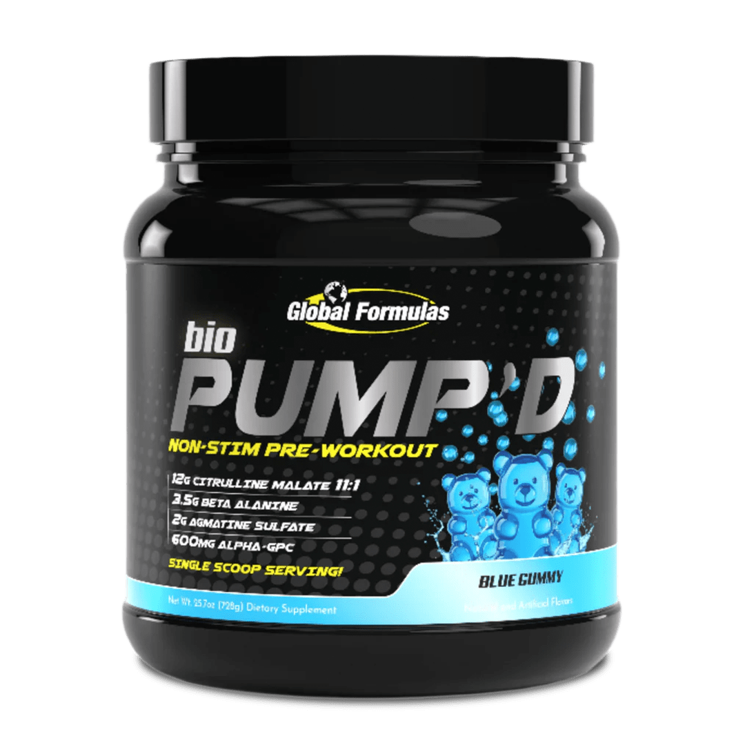 Global Formulas bioPUMP'D v2 Stimulant Free Pre-Workout 12g Citrulline ...