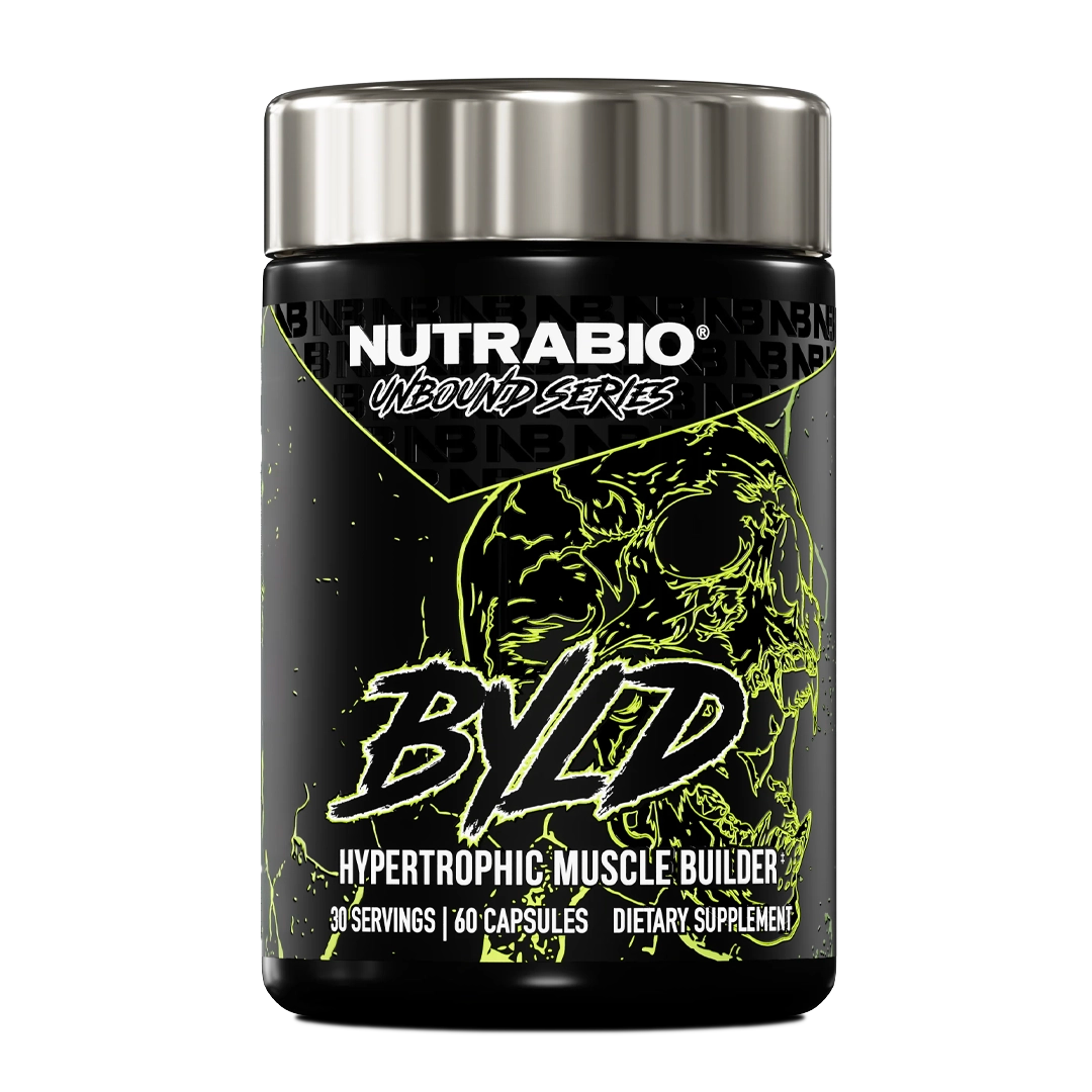 NutraBio - BYLD Unbound Series - 90 Capsules – Get Yok'd Nutrition