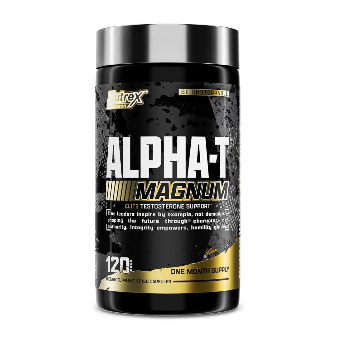 Nutrex - Alpha-T Magnum - 120 Capsules – Get Yok'd Nutrition