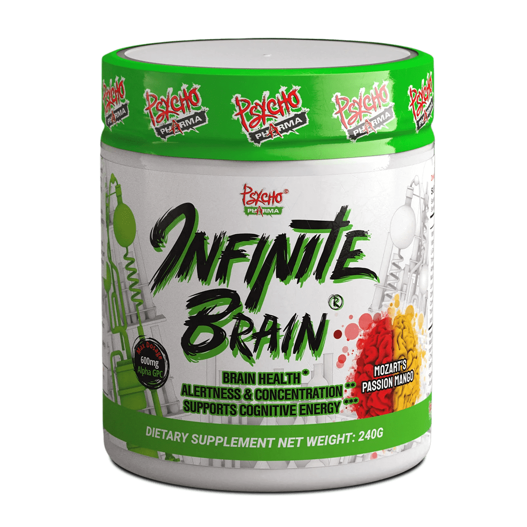 Psycho Pharma Infinite Brain Nootropic Alpha GPC Lion's Mane L-Dopa ...