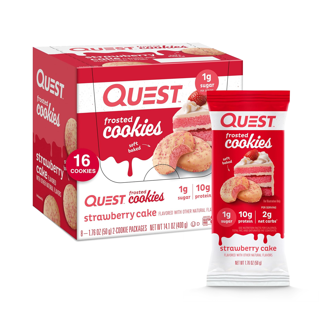 Quest Nutrition - FROSTED COOKIES – Get Yok'd Nutrition