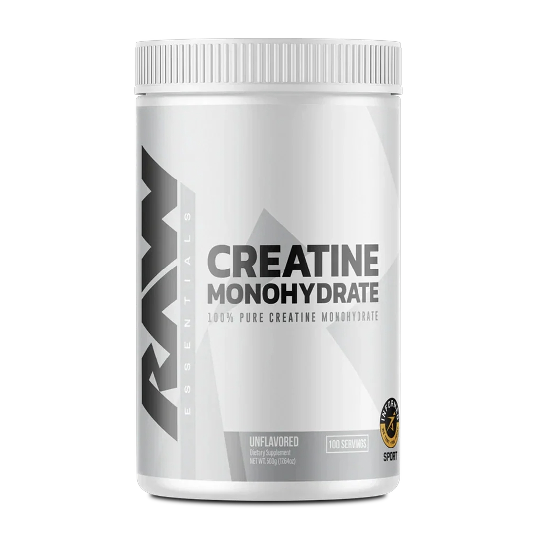 Raw Nutrition - Creatine Monohydrate – Get Yok'd Nutrition
