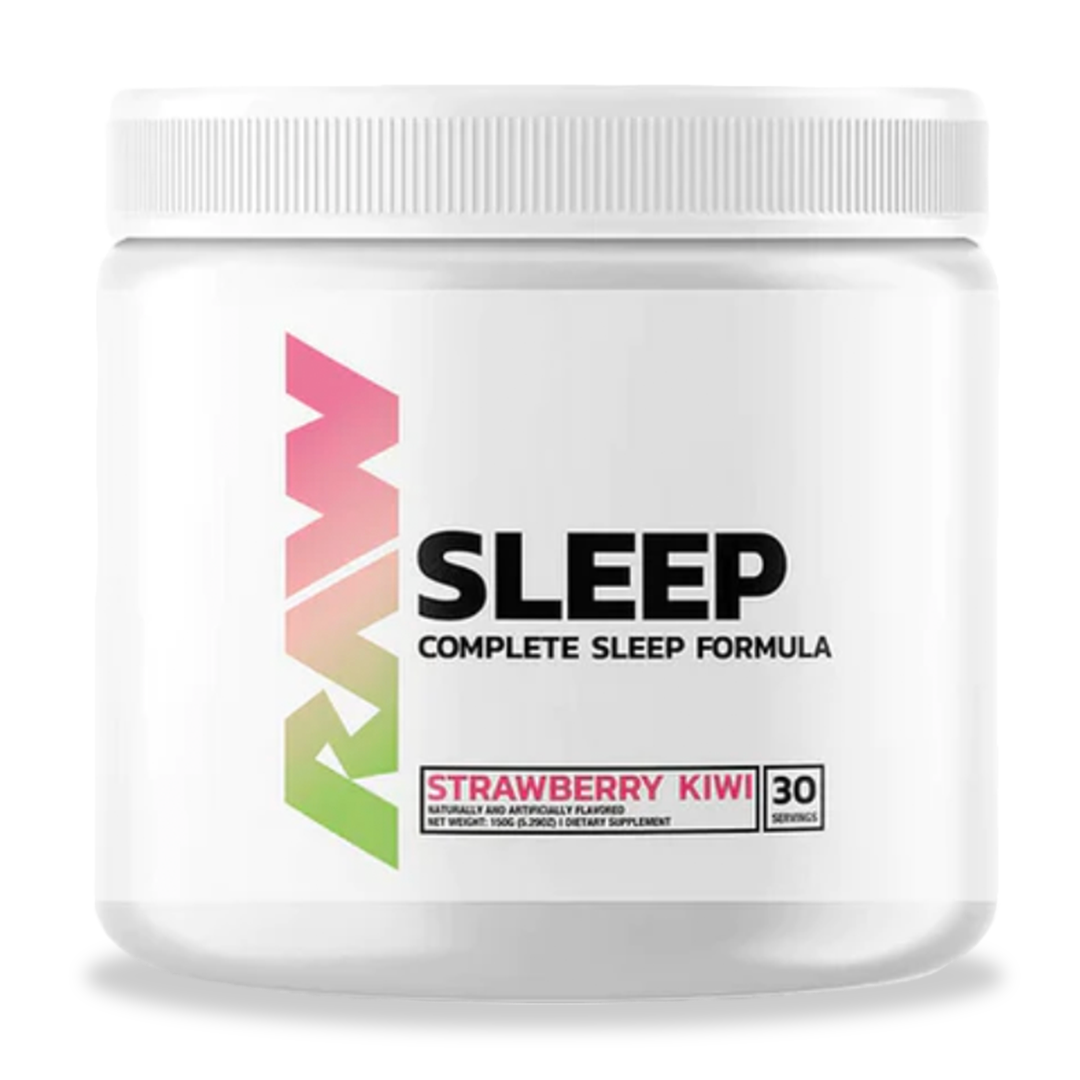 RAW Nutrition - RAW SLEEP 30 Servings Strawberry Kiwi – Get Yok'd Nutrition