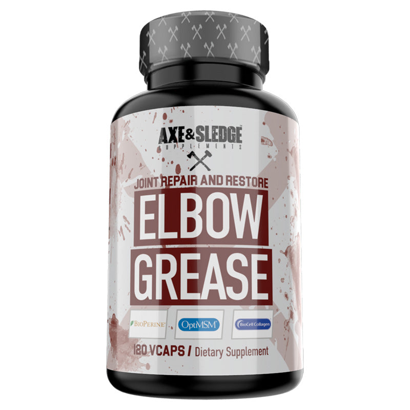 Axe & Sledge - ELBOW GREASE 120 Capsules – Get Yok'd Nutrition