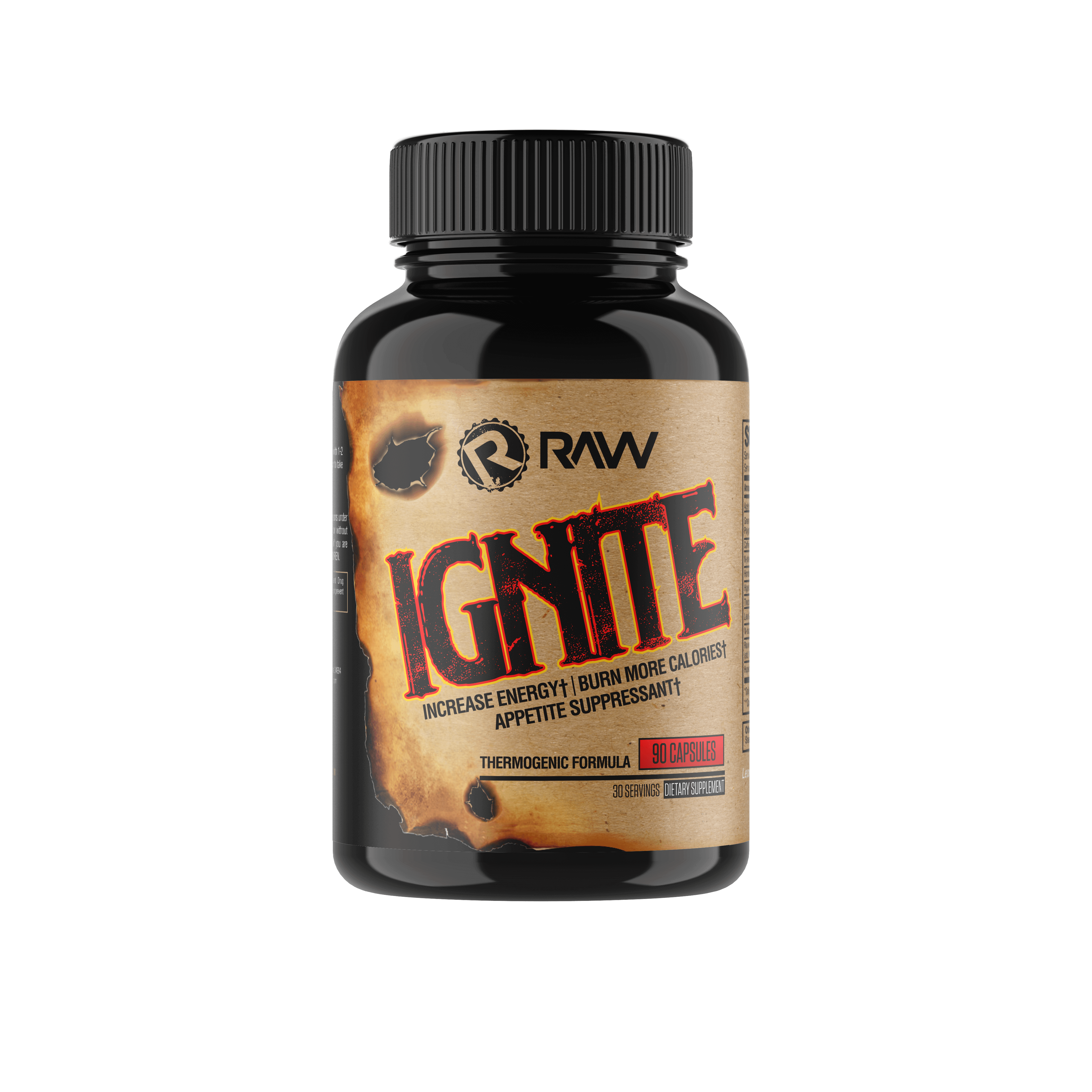 Raw Nutrition - RAW IGNITE - 120 Capsules – Get Yok'd Nutrition