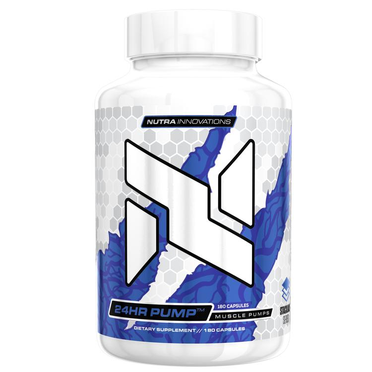 Nutra Innovations - 24 Hour Pump - 180 Capsules – Get Yok'd Nutrition