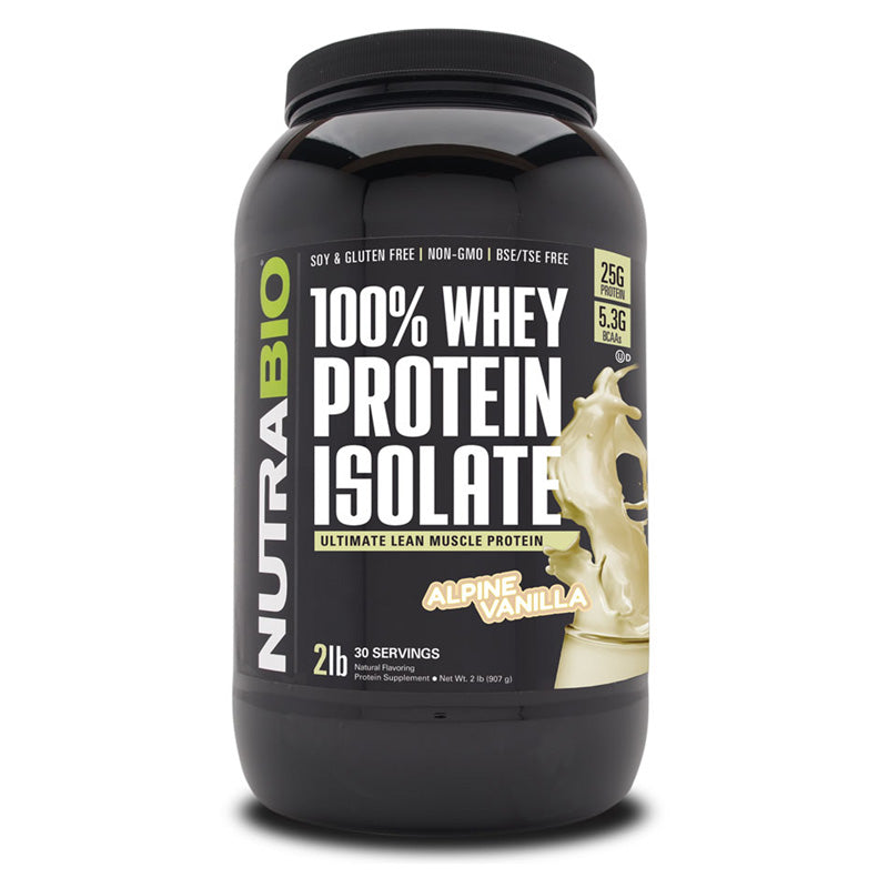 NutraBio - WHEY PROTEIN ISOLATE – Get Yok'd Nutrition